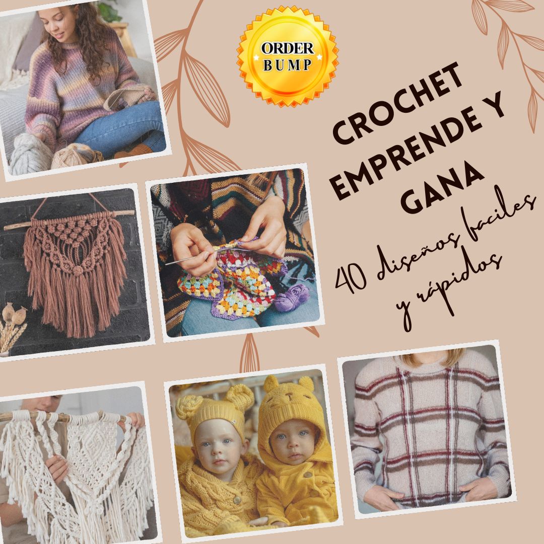 Crochet emprende y gana 40 diseños faciles y rápidos - DigitalEboo...