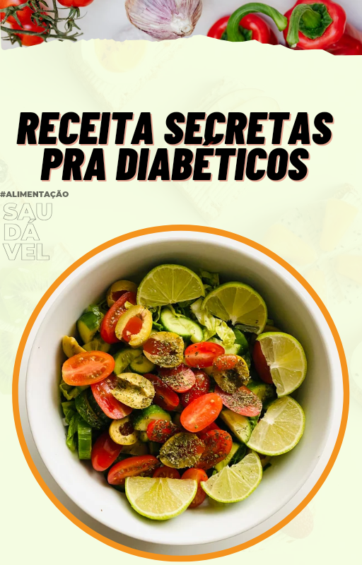 Receitas exclusivas para diabéticos