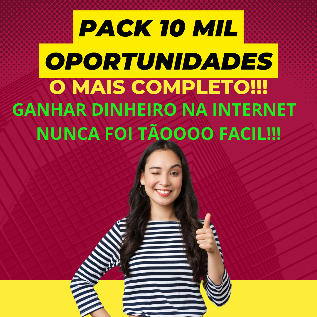 PACK PLR LUCRATIVO 10K - M&M Digital | Hotmart