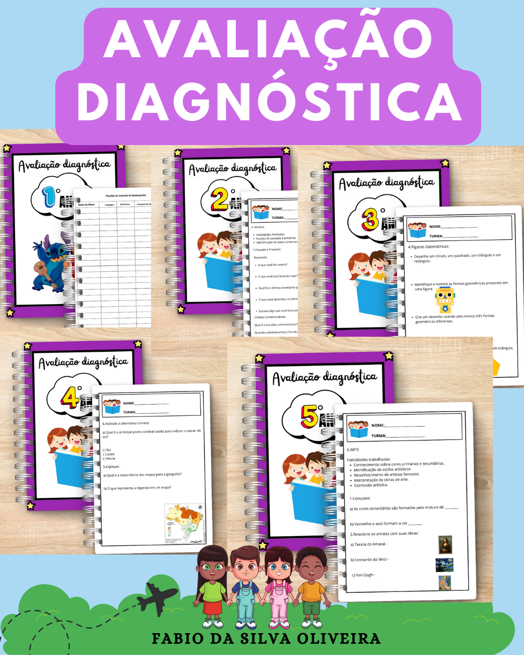 COMBO AVALIAÇÃO DIAGNÓSTICA - FABIO DA SILVA OLIVEIRA | Hotmart
