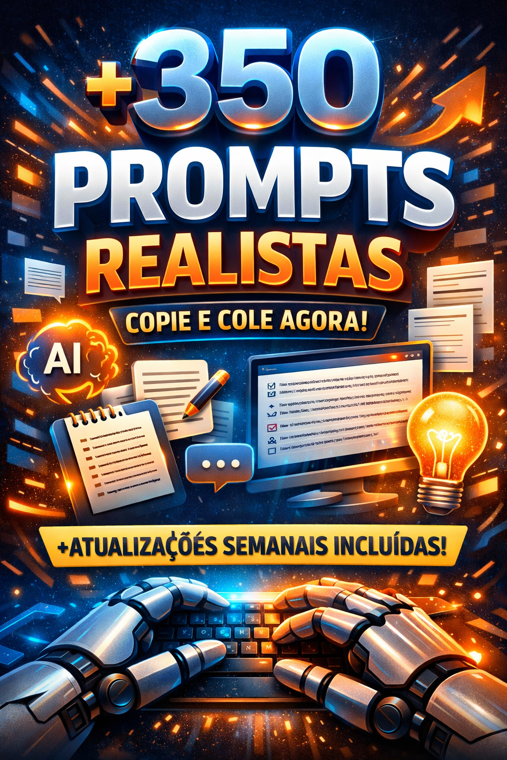 +350 PROMPTS REALISTAS PRONTOS PARA COPIAR E COLAR - Rodrigo Coelho...
