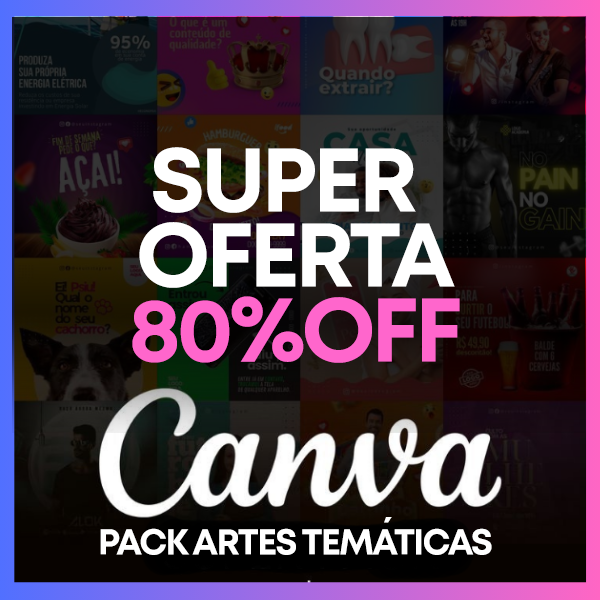 Mega Pack Canva Temático 80% OFF - Lucas coelho | Hotmart