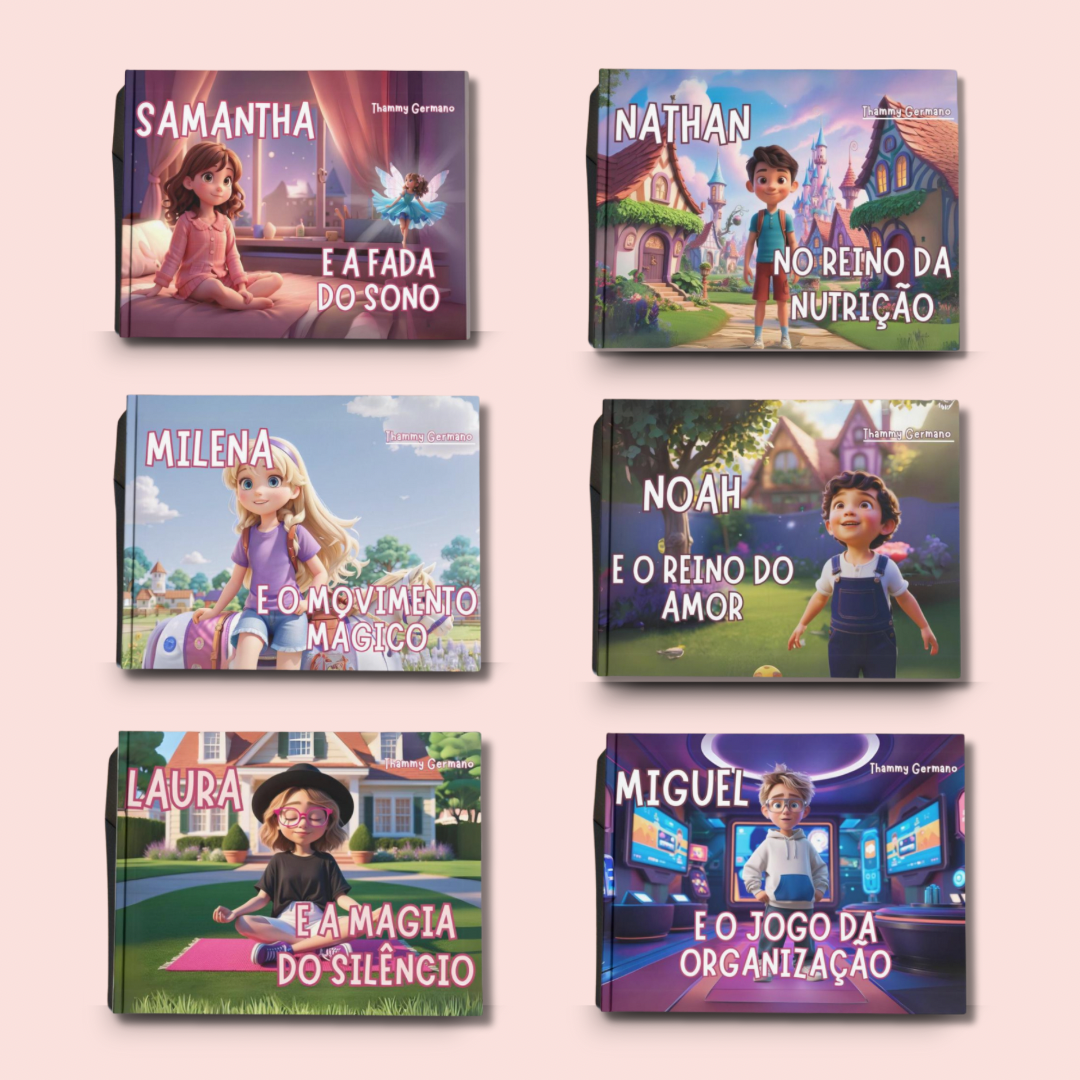 Coleção de livros dos 6 Pilares da Paz