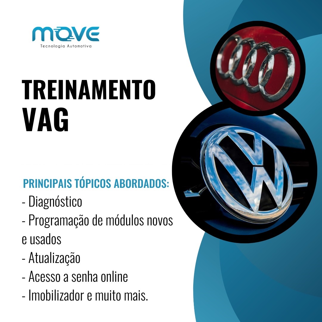 Treinamento VAG (Volkswagen, Audi, Bentley e Lamborghini) - Move Te...