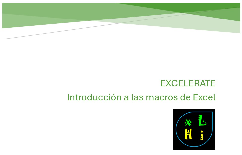 EXCELERATE- Introducción a las macros de Excel