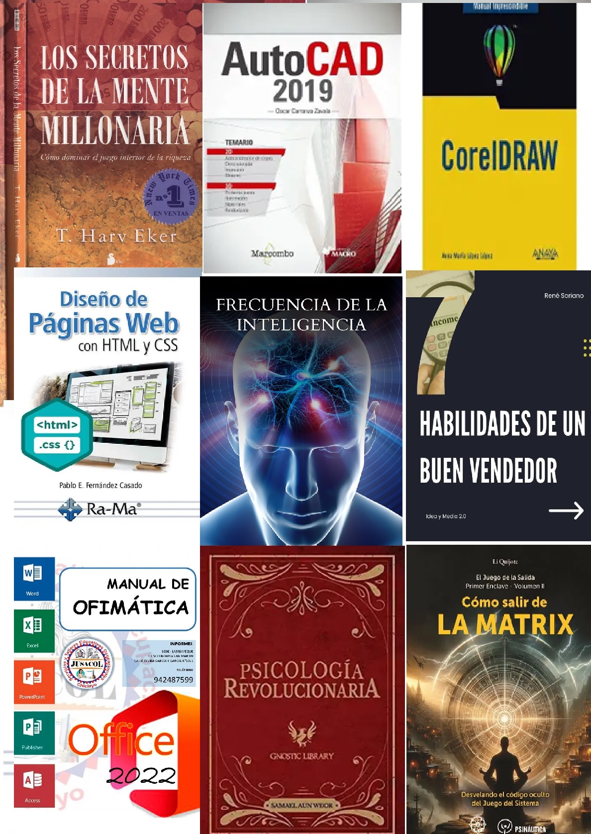 Variedad de libros en pdf - William Alberto Miranda gil | Hotmart