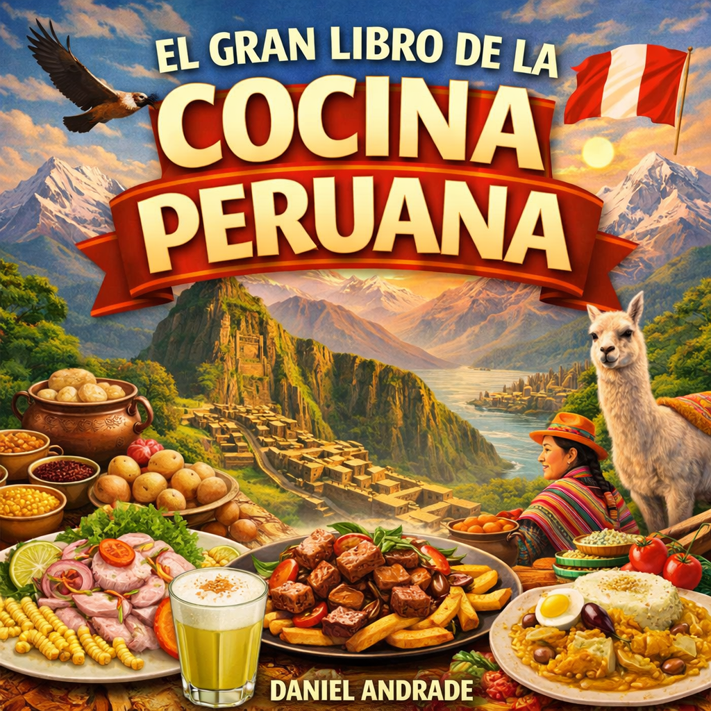 El Gran Libro de la Cocina Peruana - Daniel Marcos Andrade | Hotmart