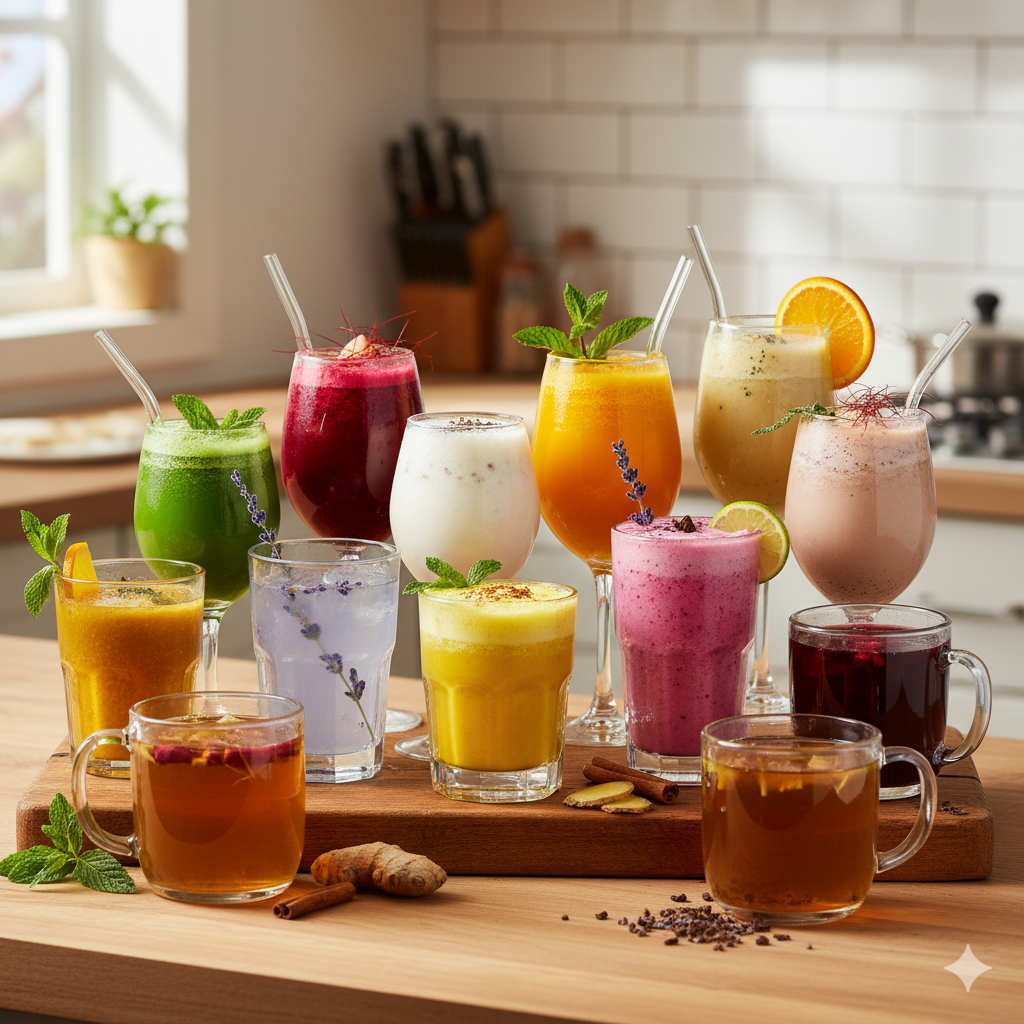 Mini e-book com Smart Glow drinks & Smart Teas | Hotmart