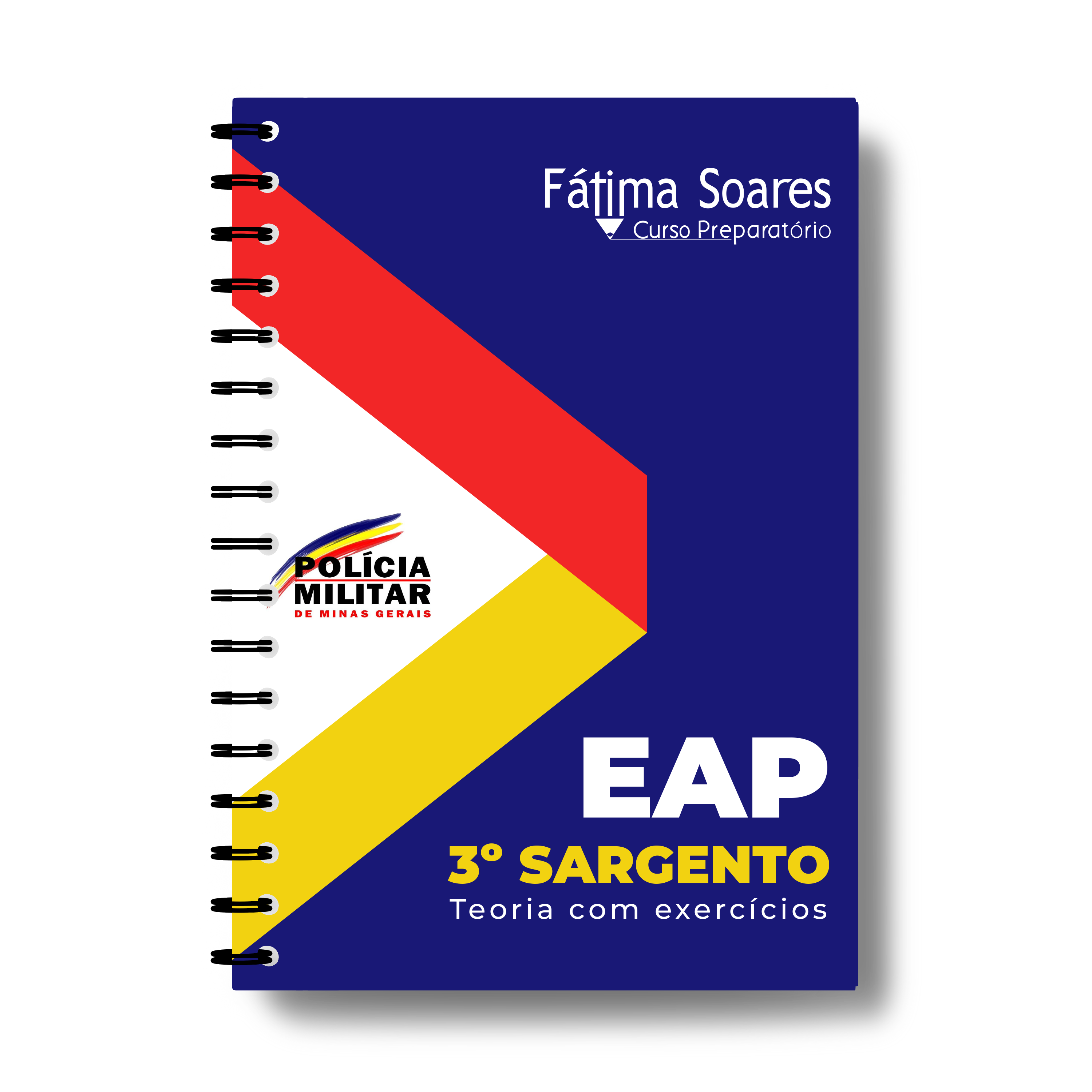 EAP 3º Sargento QPPM e QPE 2025 - Editora e Cursos Fátima Soares