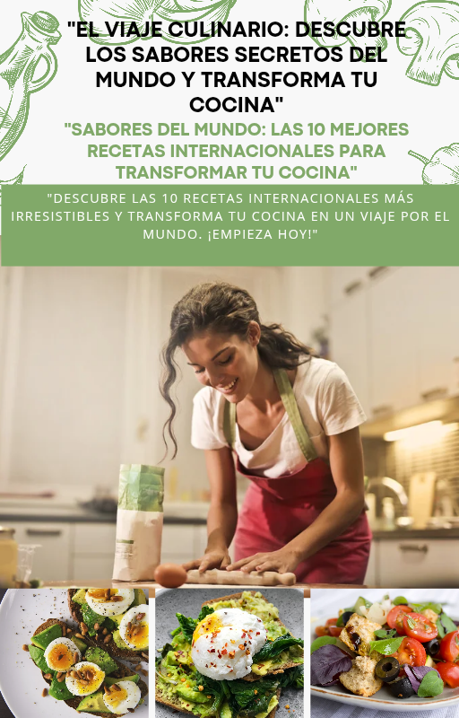 "Sabores del Mundo: 10 Recetas Internacionales para Cocinar como un...
