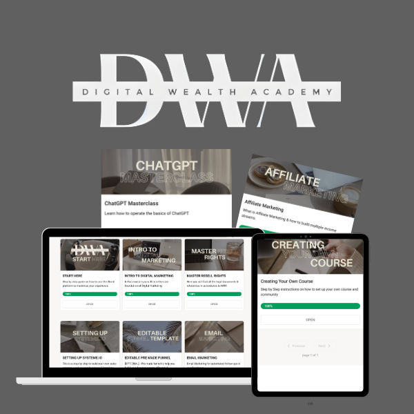 DWA - Academia da Riqueza Digital