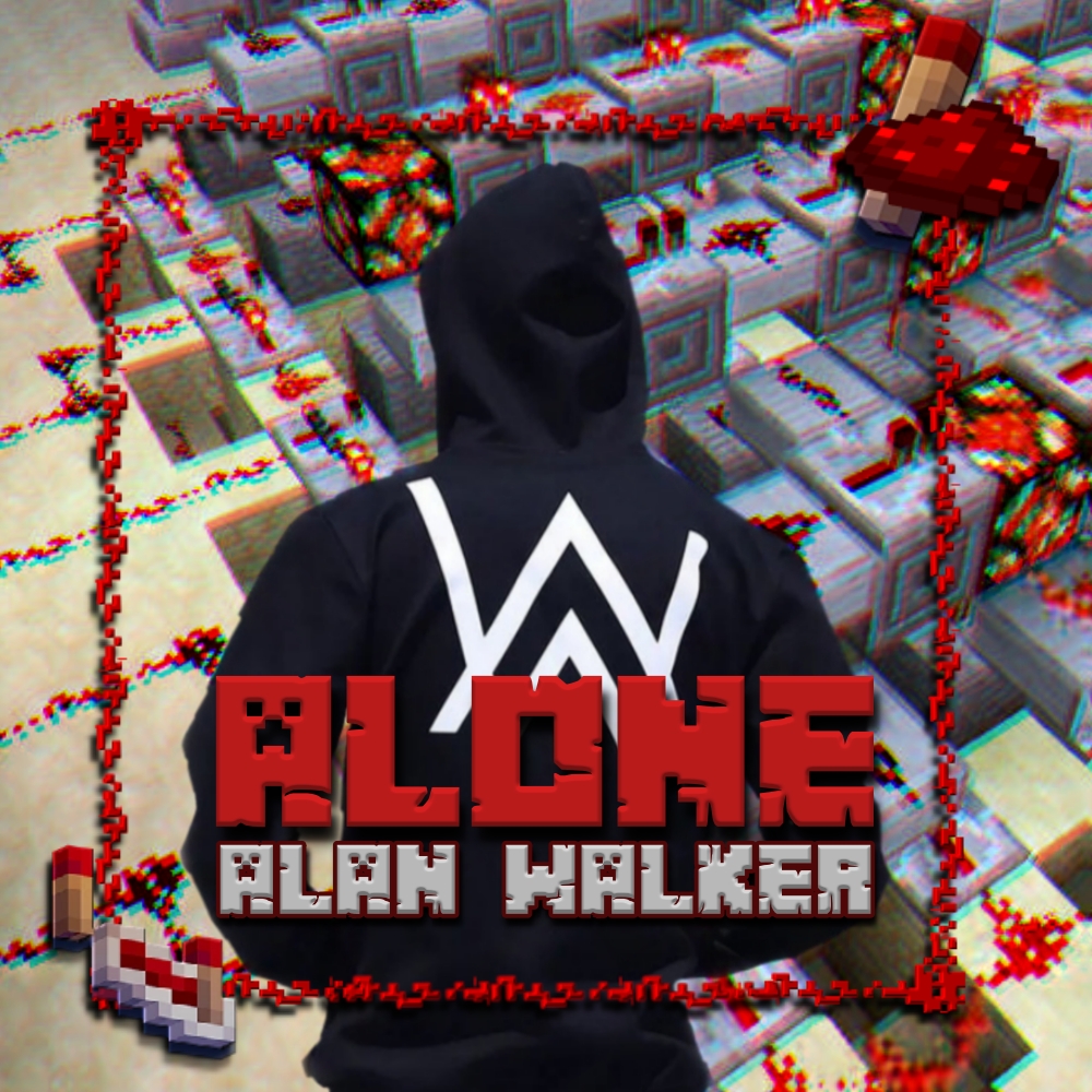 Alone - Alan Walker [Mapa musical para Minecraft] - O Músico Quadra...