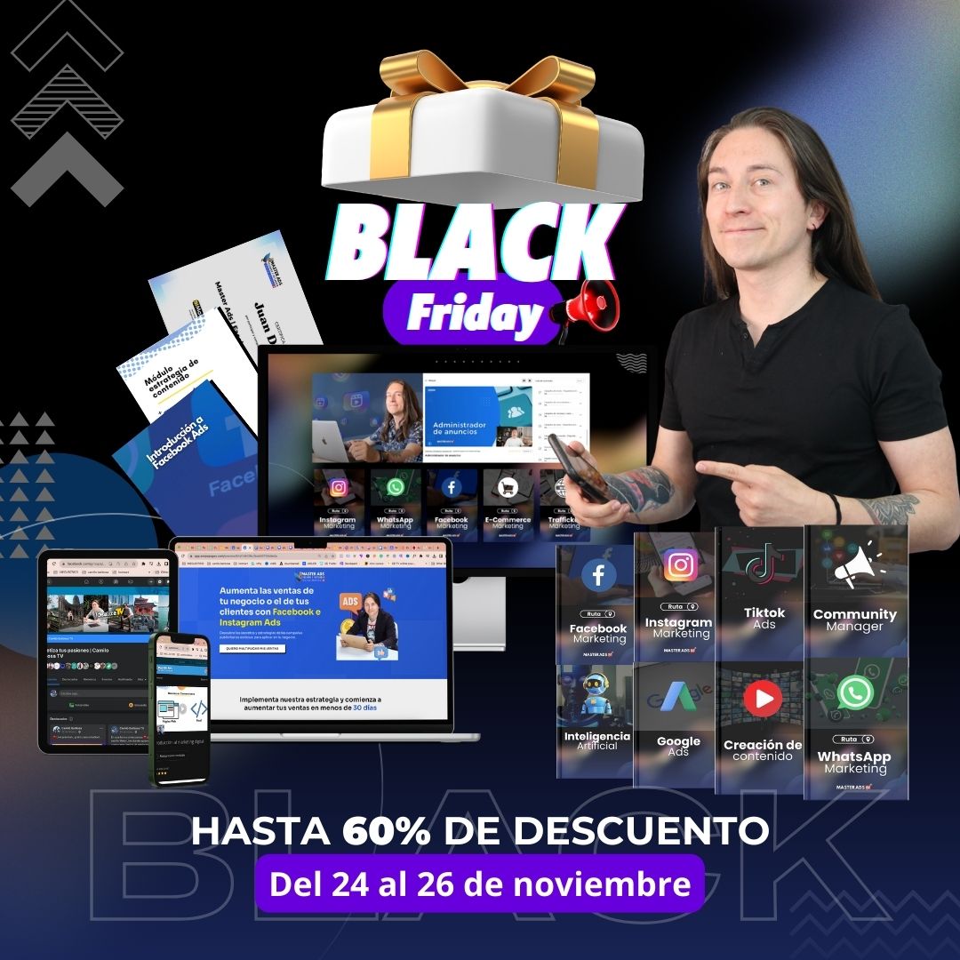 Pack Master Digital - Black Friday 60%