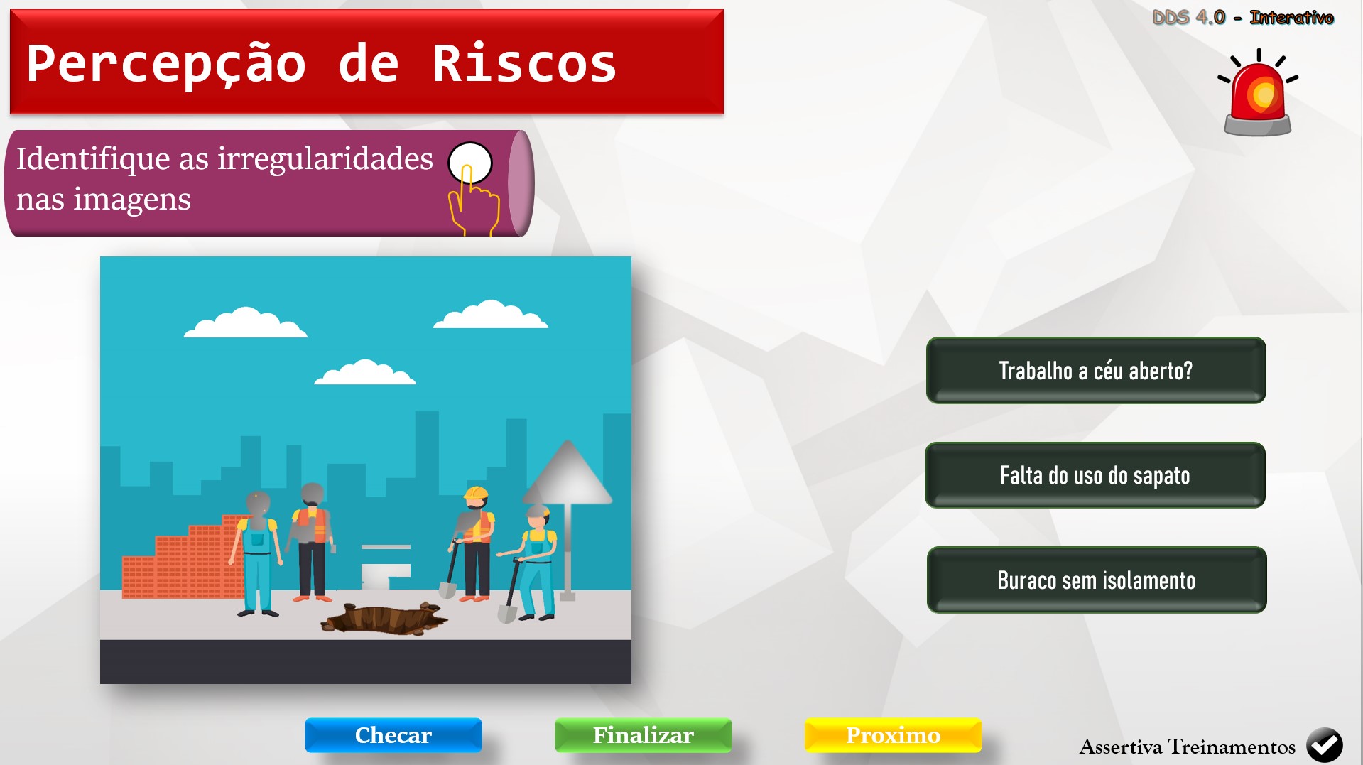 DDS 4.0 - Interativo - Percepção de Riscos - 012 - SBP | Hotmart