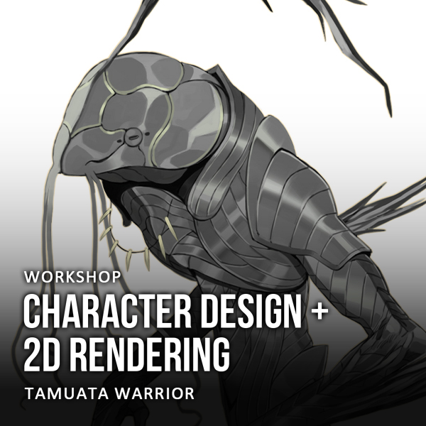 Workshop - Character design & 2D rendering - Tamuata Warrior