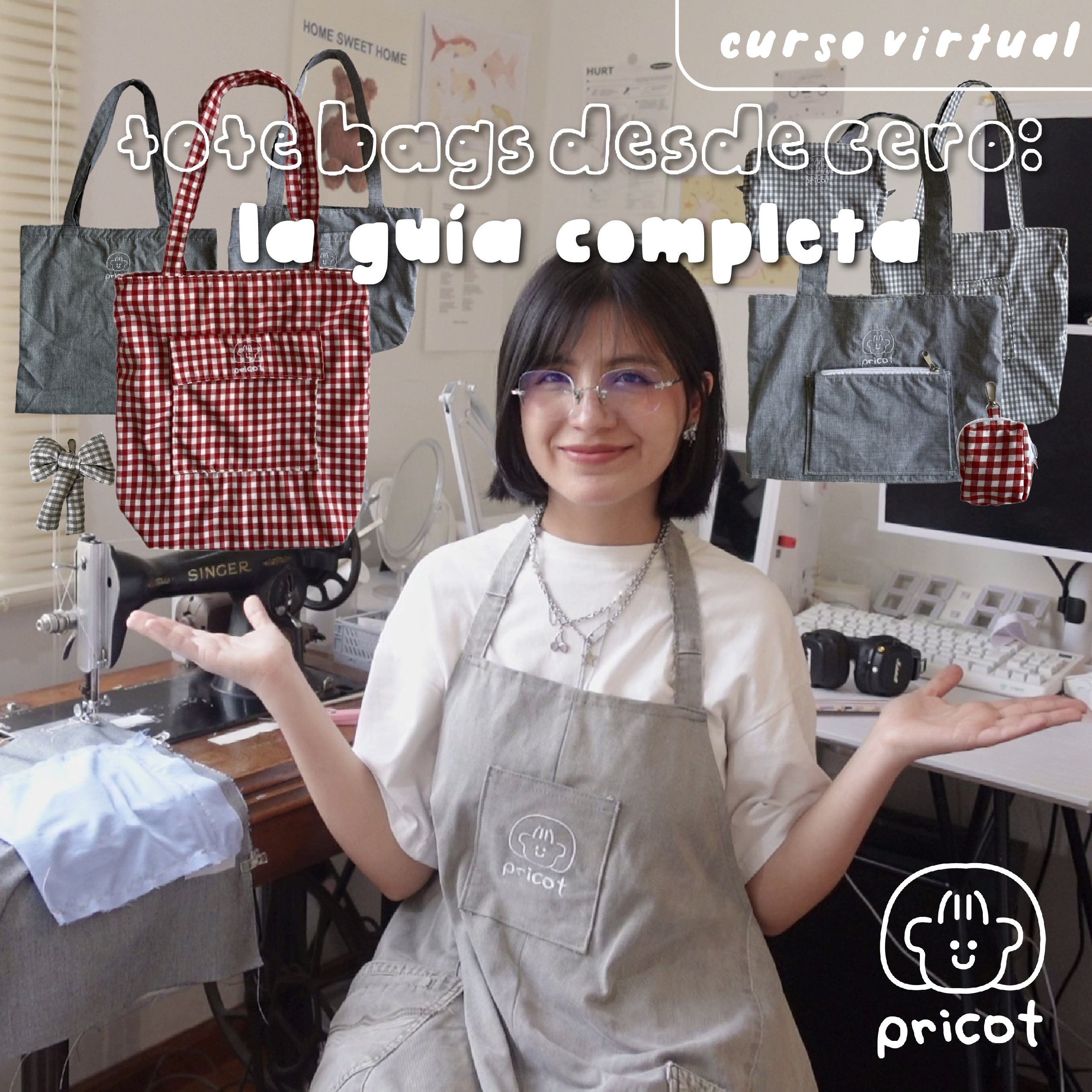Tote bags desde Cero: LA GUÍA COMPLETA - Sofia Pricot | Hotmart