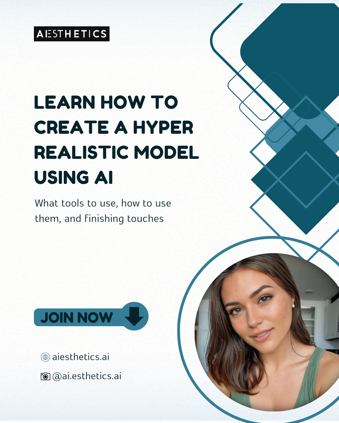 Learn how to create a hyper realistic model using AI. What tools to...