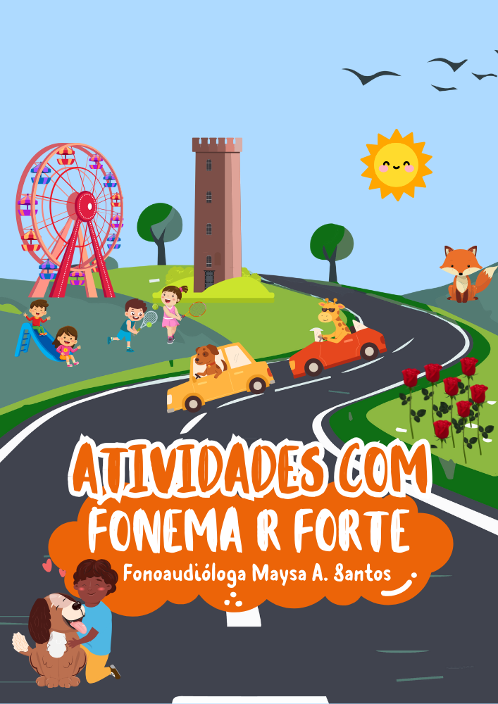 Fonema R forte - ebook com 35 atividades! - Maysa Andrade Santos