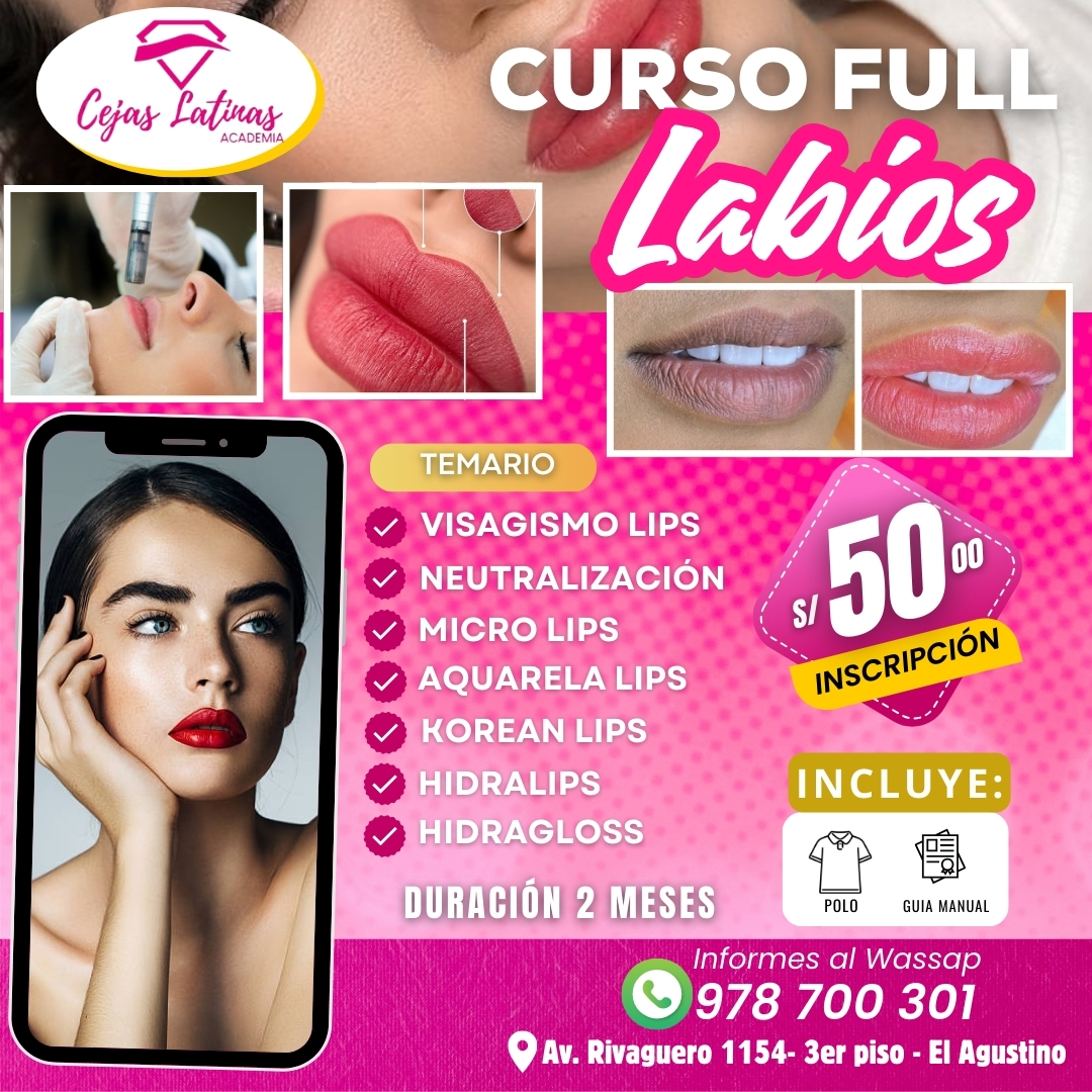 CURSO FULL LABIOS Dermapen y dermografo - Miss Lichetys Spinoza - A...