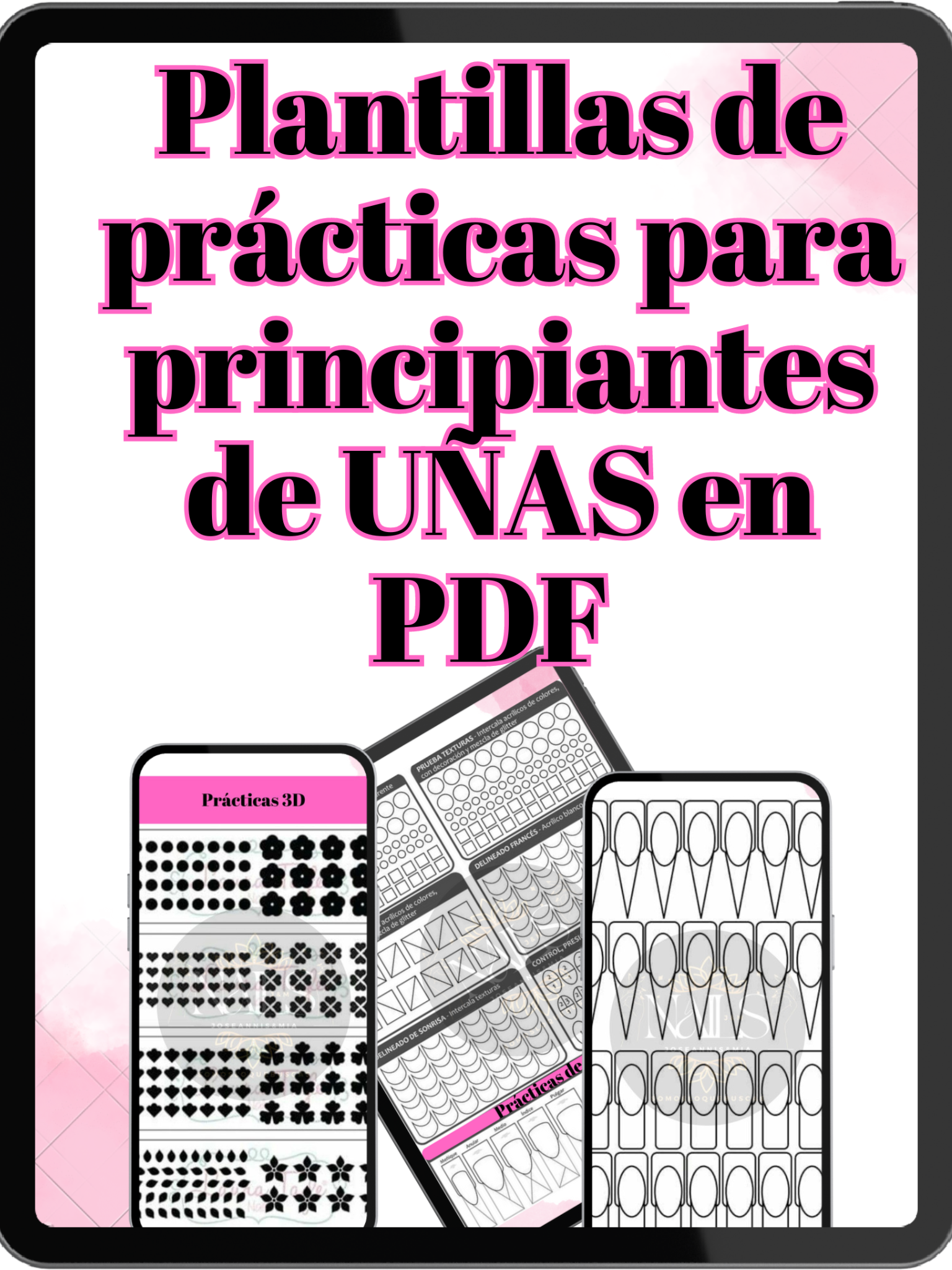 Plantillas de prácticas para principiantes de uñas en pdf - Yurimar...