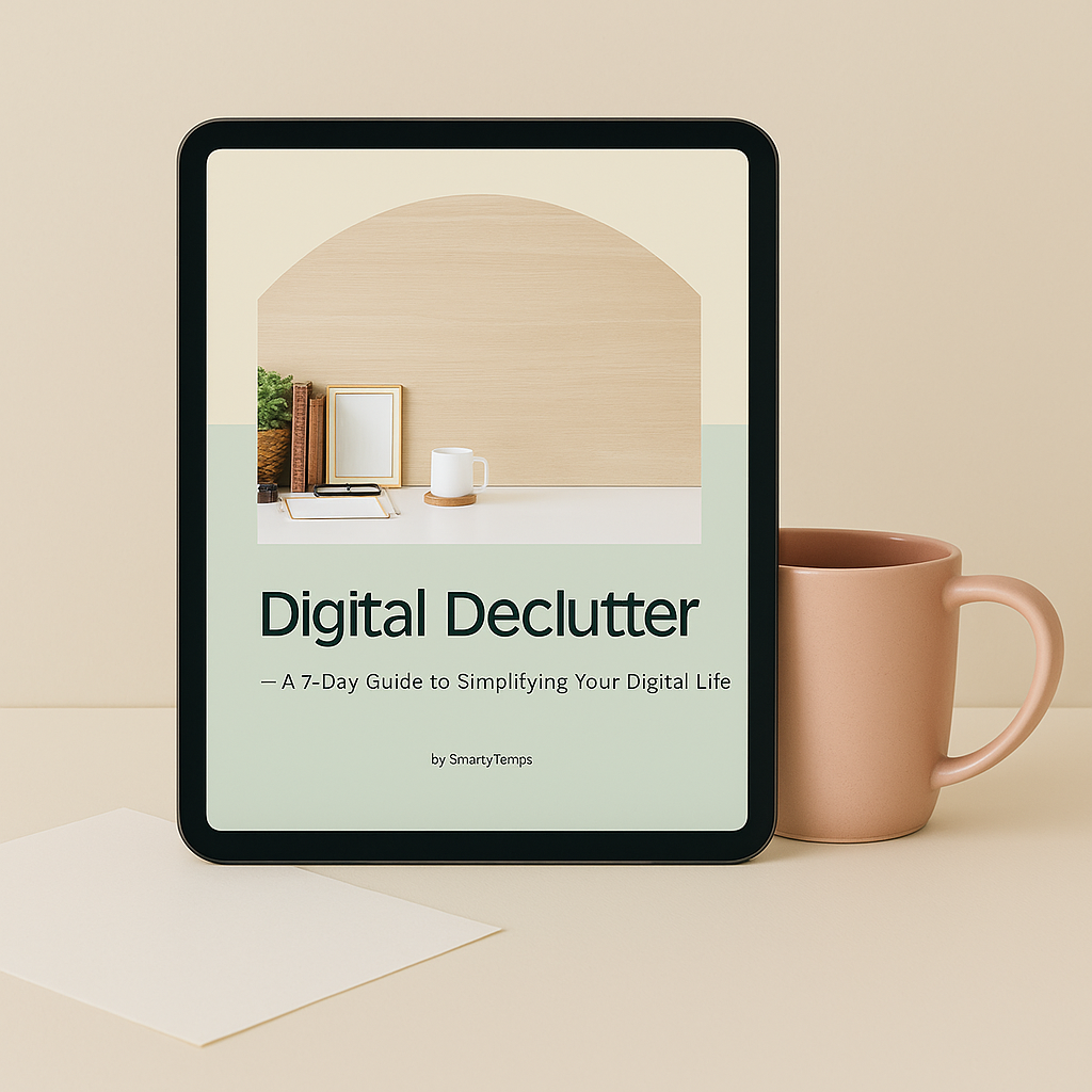 Digital Declutter – A 7-Day Guide to Simplifying Your Digital Life