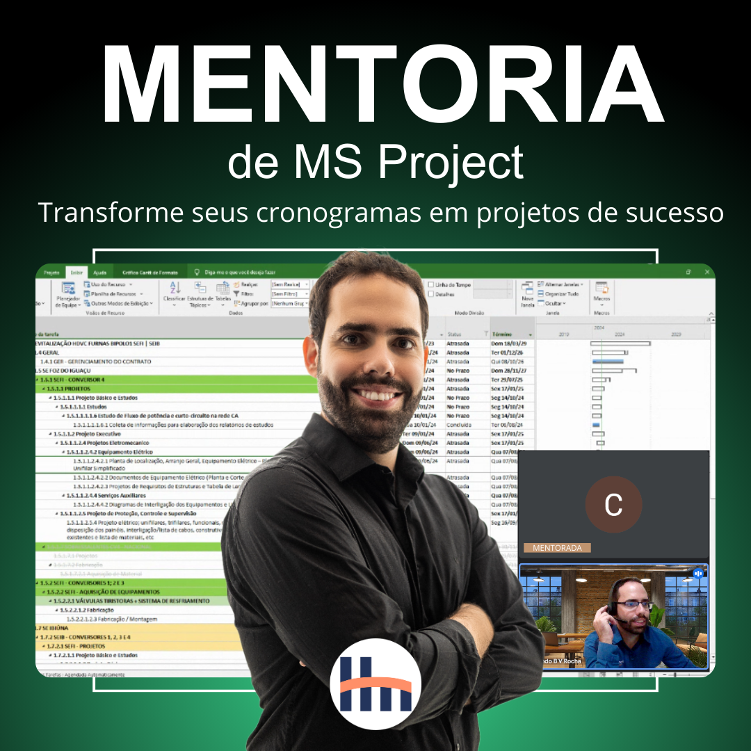 Mentoria de MS Project