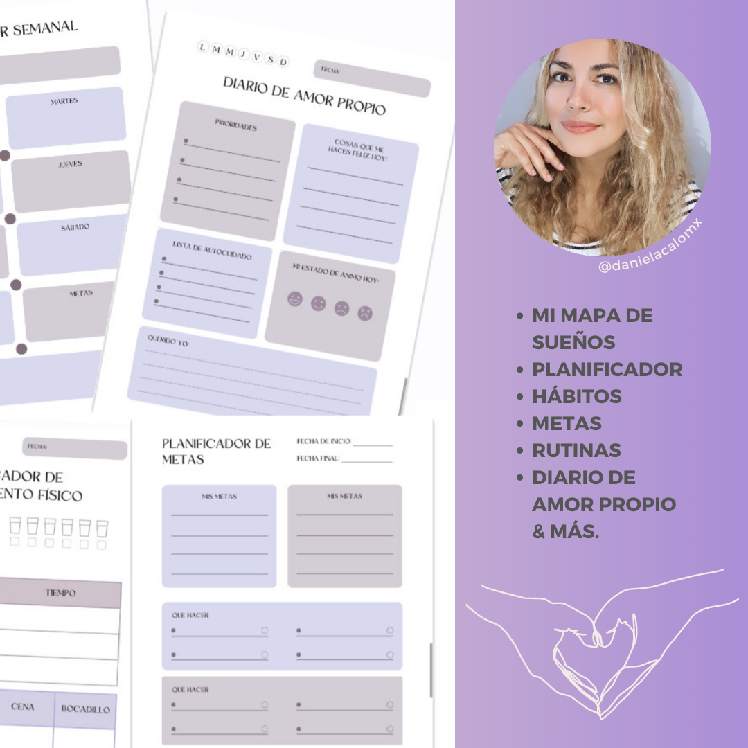 Planner infinito + Diario de amor propio - Daniela Calo | Hotmart
