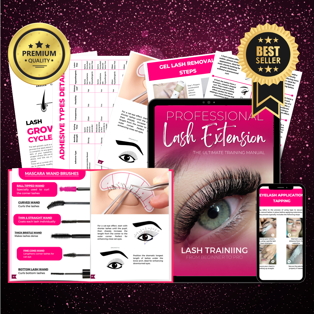 Ebook: Professional Lash Extension Training Manual