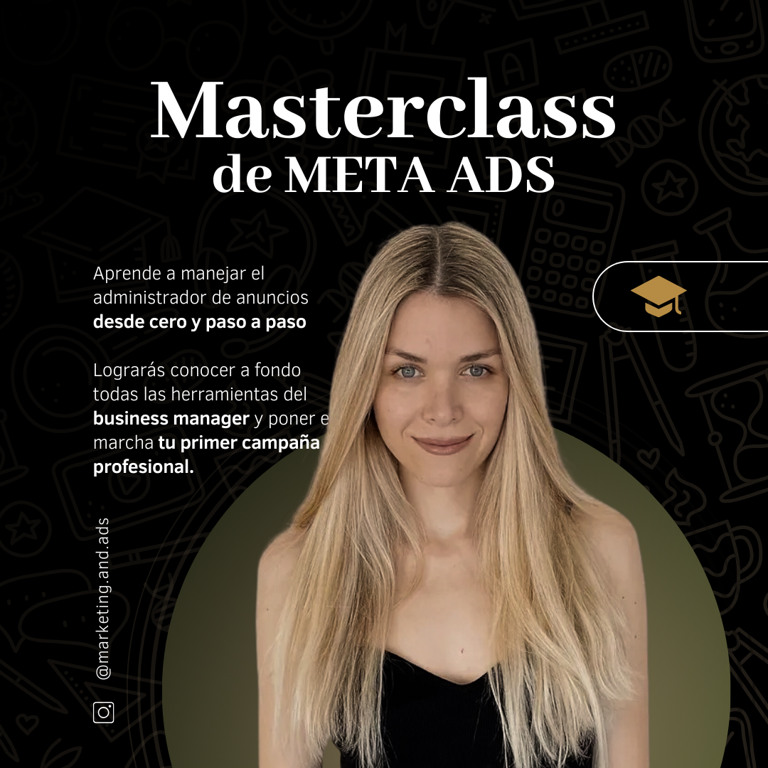 Masterclass de META ADS para vender online