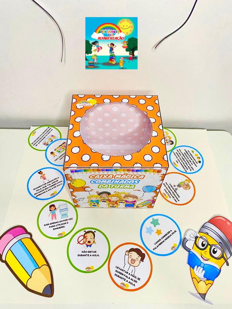 CAIXA MÁGICA - COMBINADOS DA TURMA