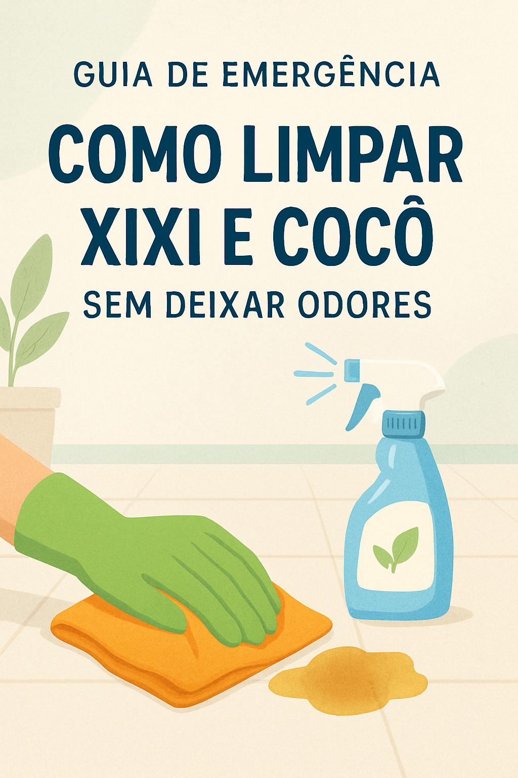 Guia de Emergência: Como Limpar Xixi e Cocô sem Deixar Odores - NAY...