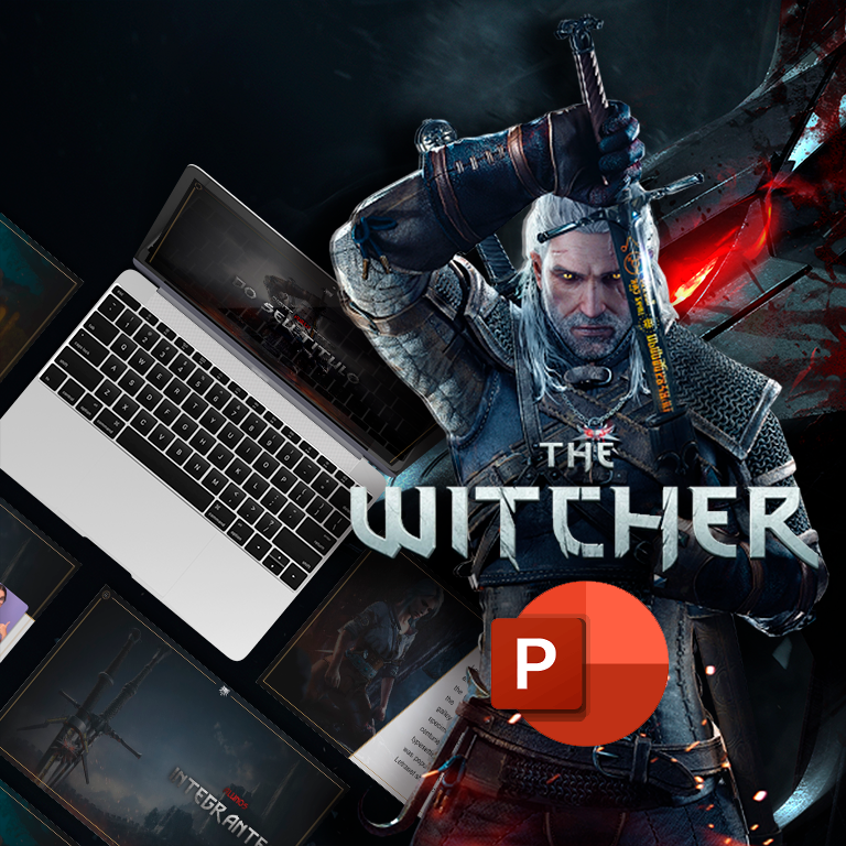 The Witcher - Template de PowerPoint - Marcelo Setubal | Hotmart