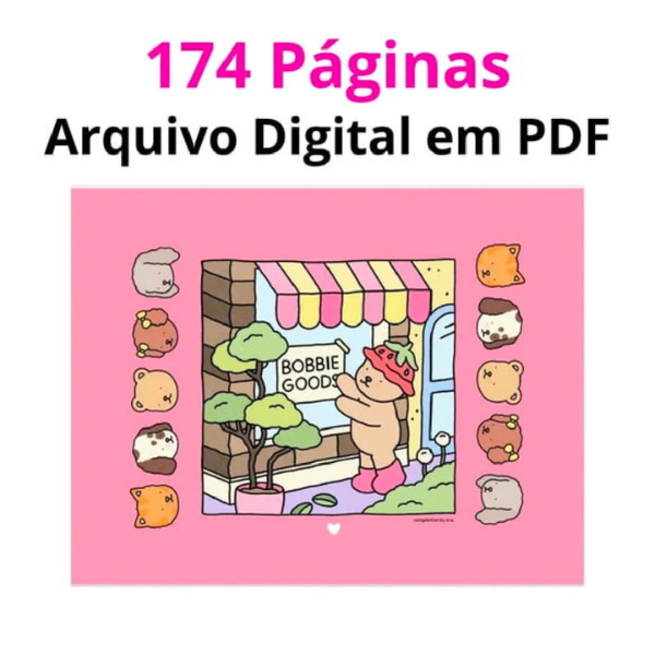 E-book de Colorir Boogie Goods com 174 páginas! - ALINE MARTINS | H...