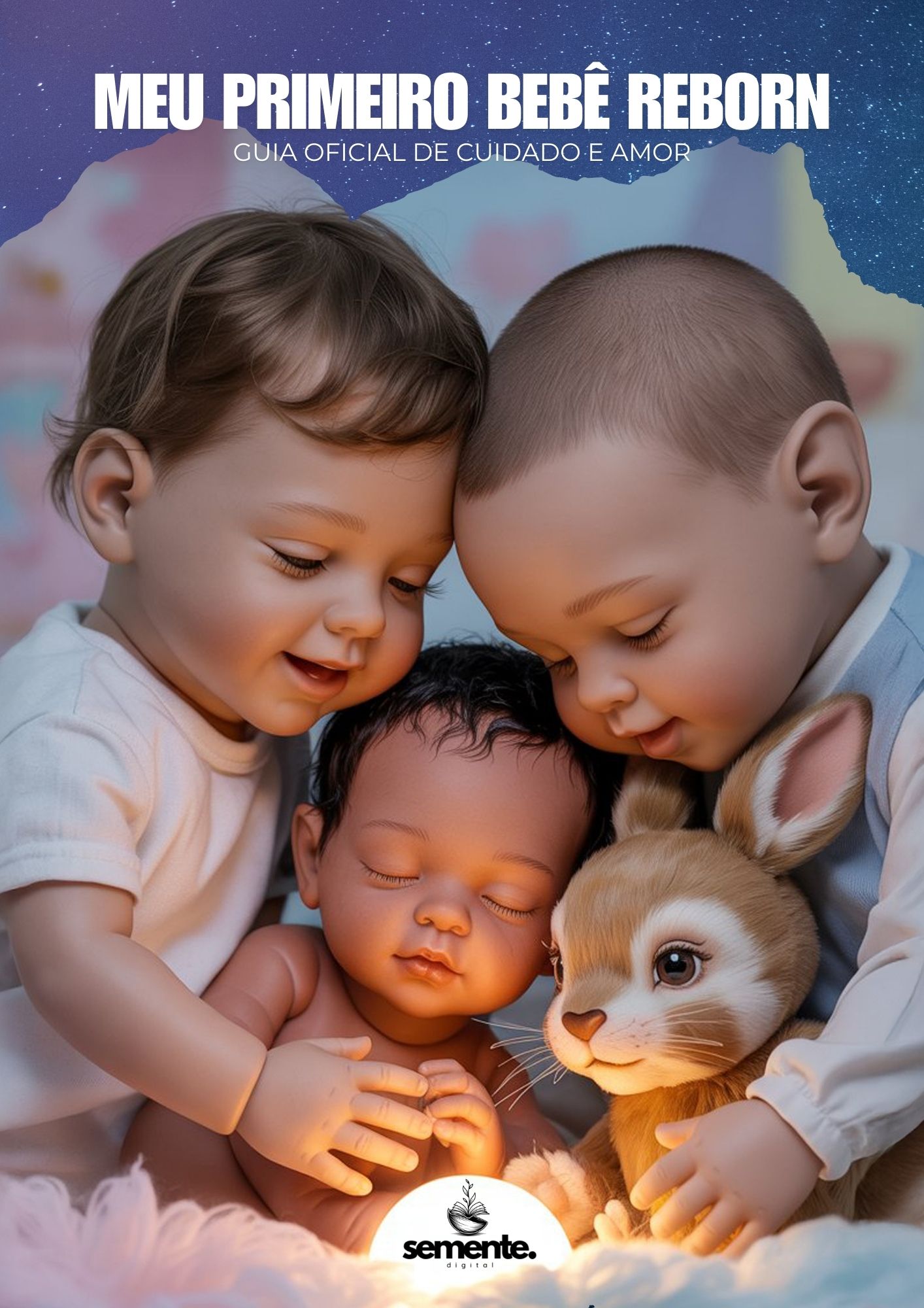 E-BOOK: MEU PRIMEIRO BEBÊ REBORN - Guia Oficial de Cuidado e Amor