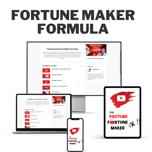 YouTube Fortune Maker Formula