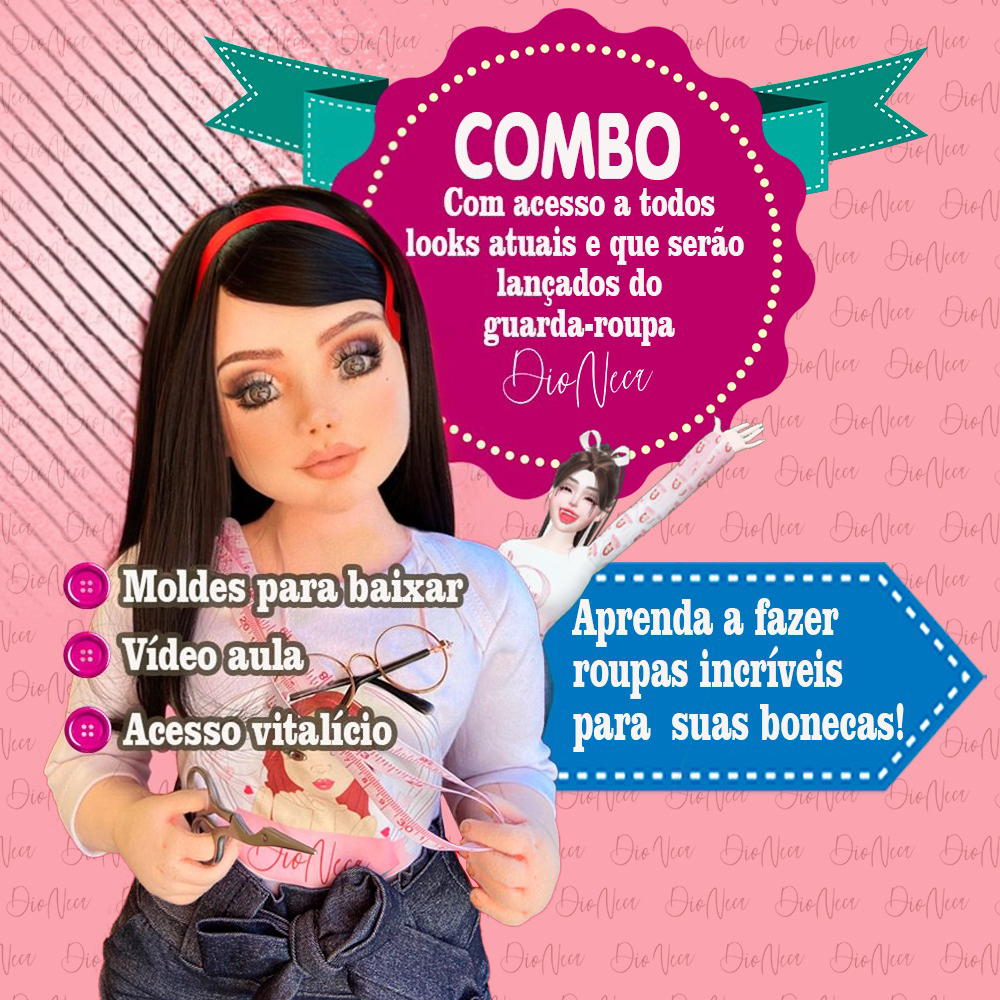 Guarda roupa completo ️DioNeca