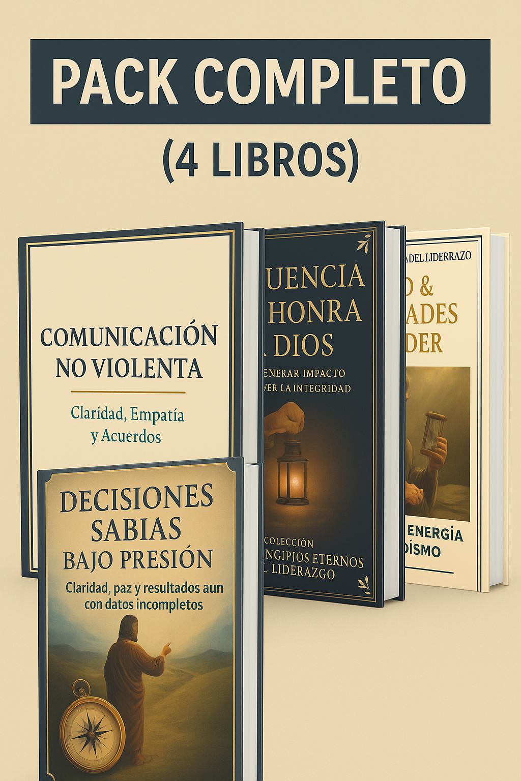 Pack completo (4 libros) - Impulsa tu liderazgo al máximo. - Ricard...