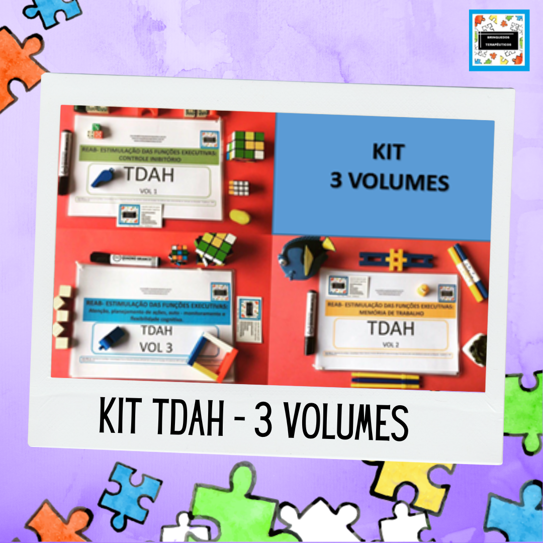 KIT TDAH 3 volumes em PDF - Roberta Alexandre Penitente | Hotmart