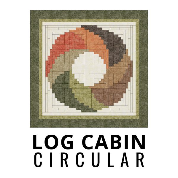 Aula Log Cabin Circular (Video Aula + PDF)