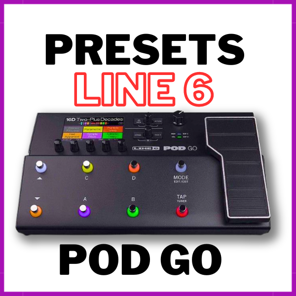 Pack de presets Line 6 Pod Go | Bruno Leles - Bruno Leles | Hotmart