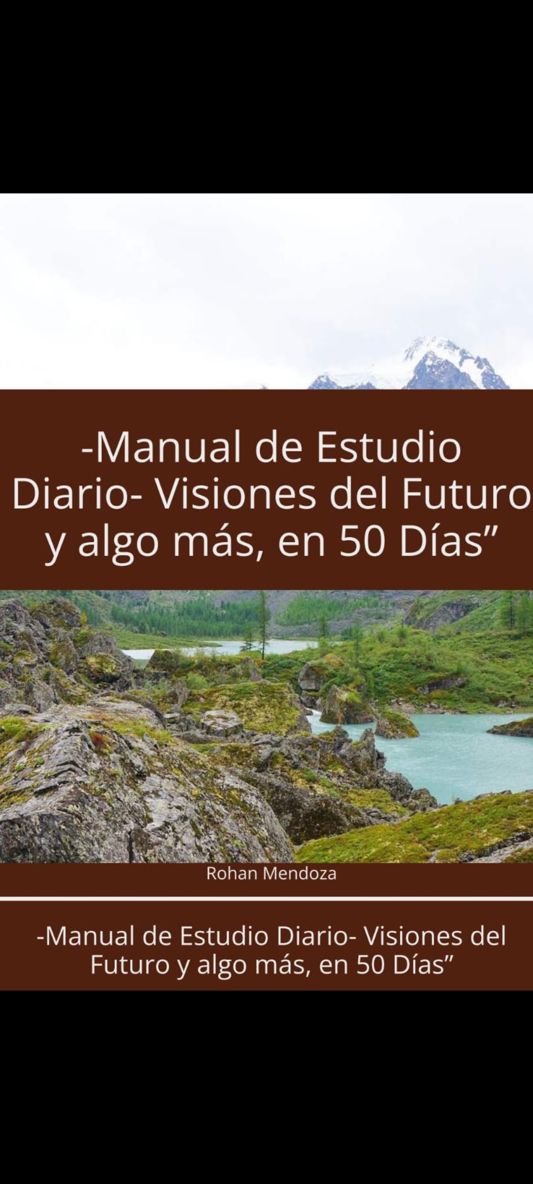 -Manual de Estudio Diario- Visiones del Futuro y algo más, en 50 Dí...