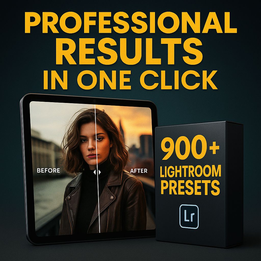 The Ultimate Preset Vault – Over 900 Cinematic Lightroom Effects in...