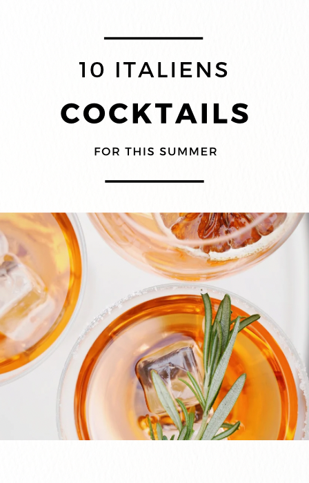 Recipe Italian cocktails