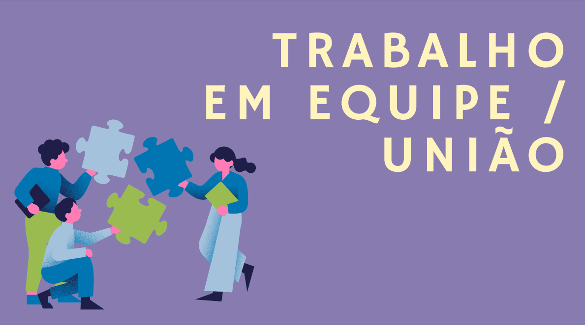 Reunião de Equipe com Dinâmica - Tema: Trabalho em Equipe / União