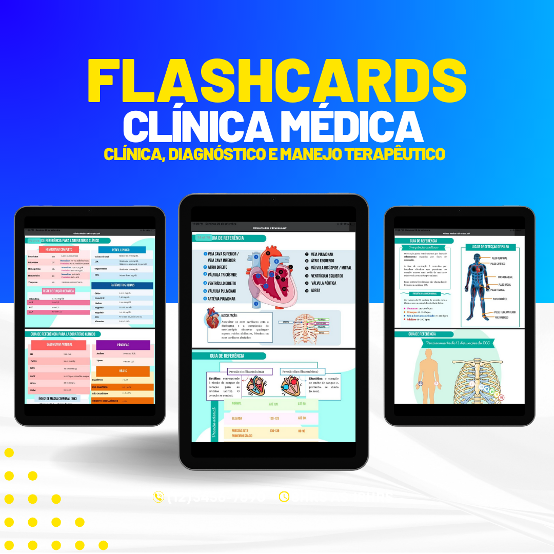 FlashCards de Clinica Medica e Cirurgica