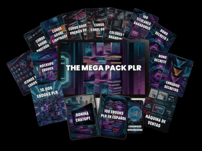 THE MEGA PACK PLR - Maribel Villamil cruz | Hotmart