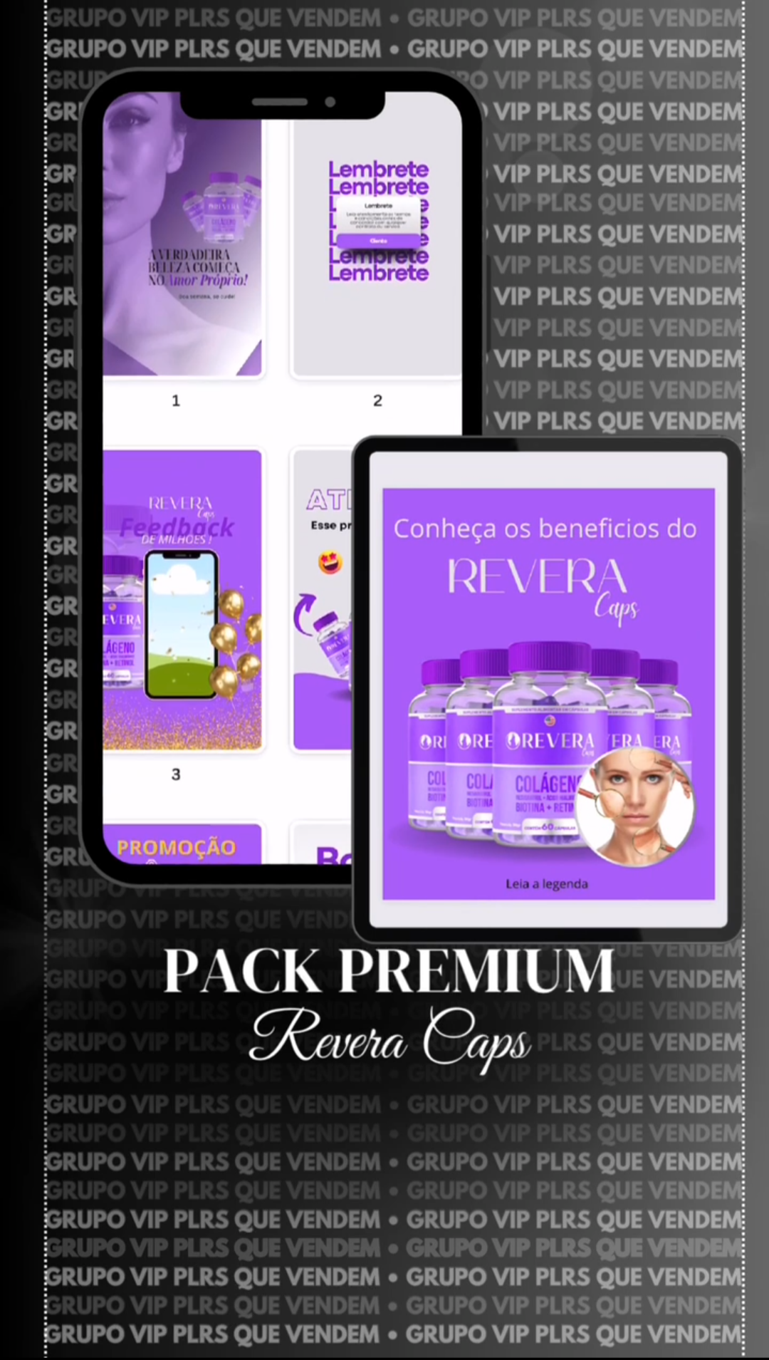 PACK PREMIUM REVERA CAPS - PLR