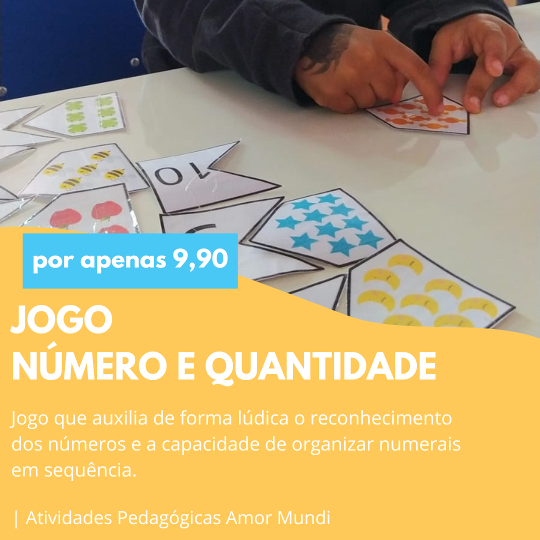 Jogo Número e quantidade - Profe Cláudia Fuchs | Hotmart
