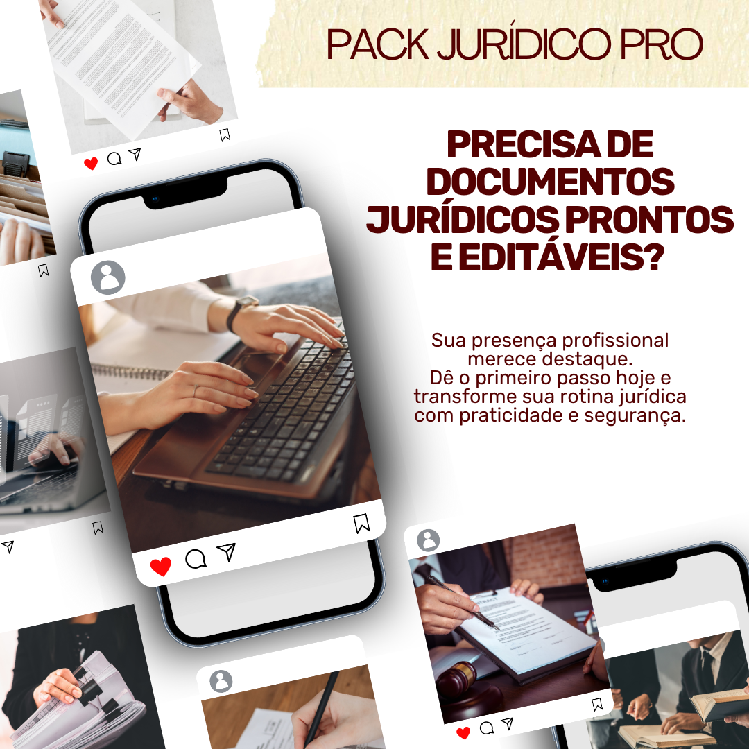 Pack Jurídico Pro - Documentos Editáveis para Advogados - Giulia A...