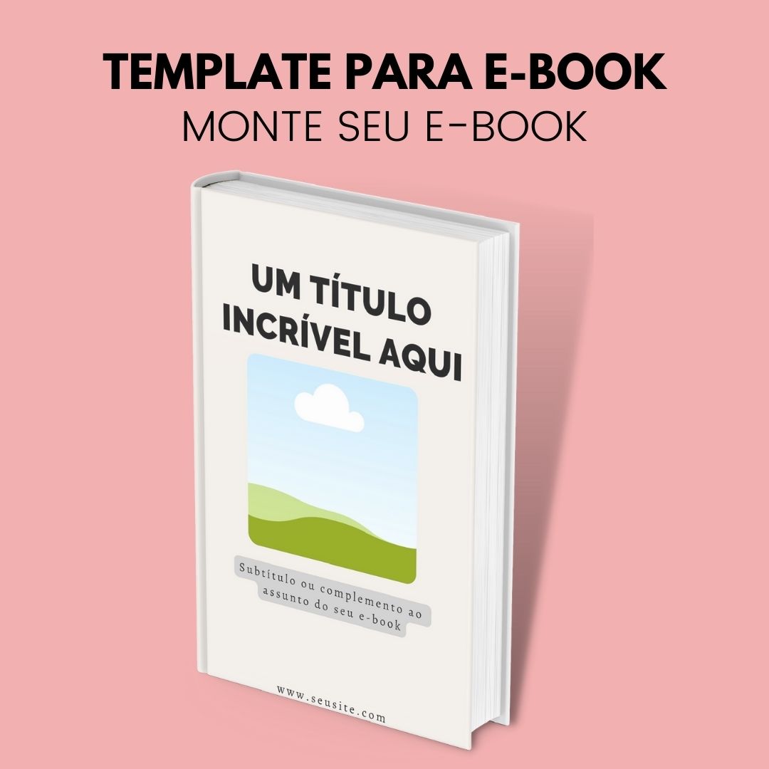 Template de E-BOOK | Monte seu e-book - Ana Carolina Fernandes | Ho...